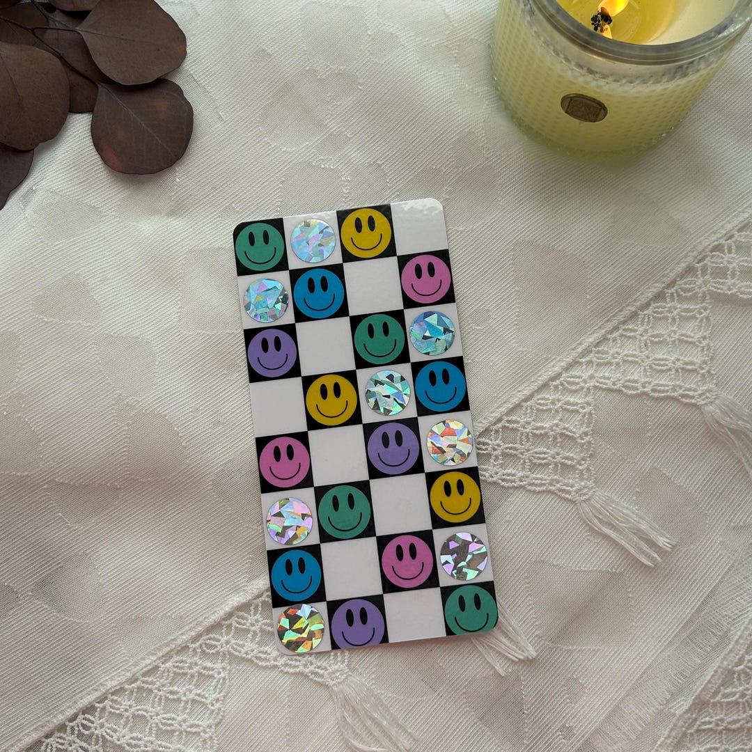Checkered Smiley HD Scratch-off Savings Challenge - Etsy