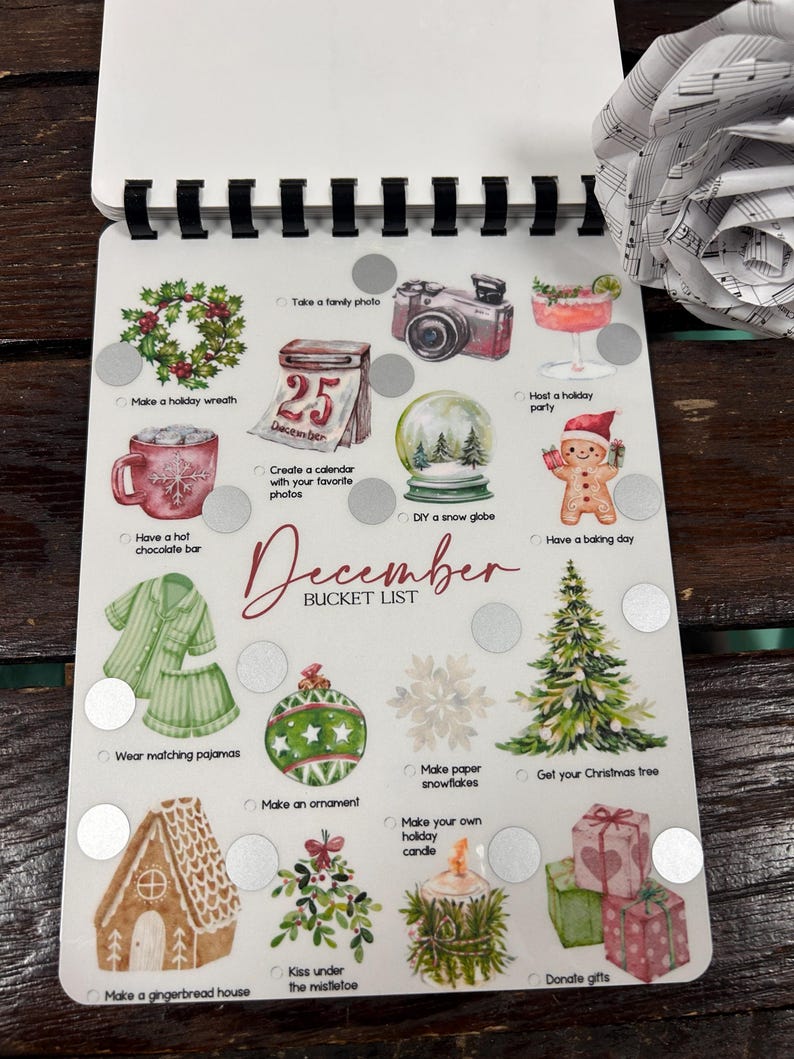 2026 Bucket List Scratch & Save Savings Challenge Book - Etsy