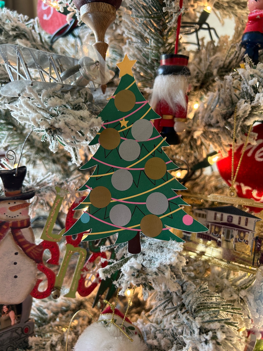 Christmas Tree Scratch off Savings Challenge - Save 80 - Etsy