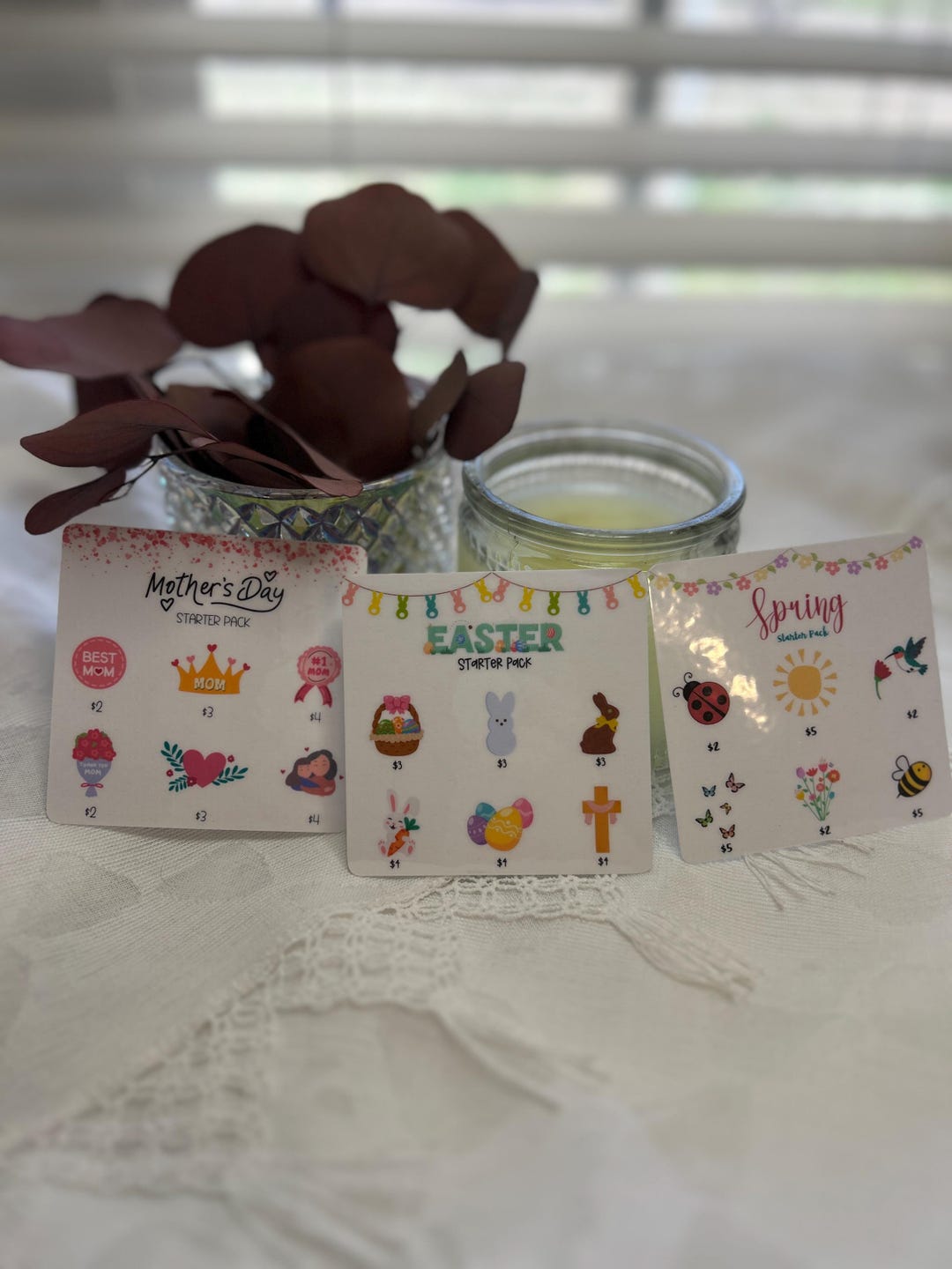 Tiny Seasonal Starter Pack Savings Challenge Set #3 - Etsy