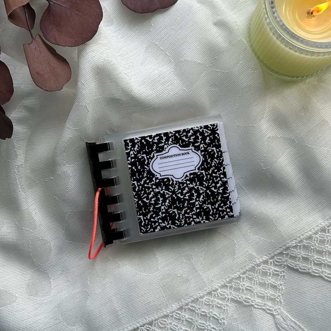 Mini Composition Book 20 Envelope Savings Challenge - Etsy