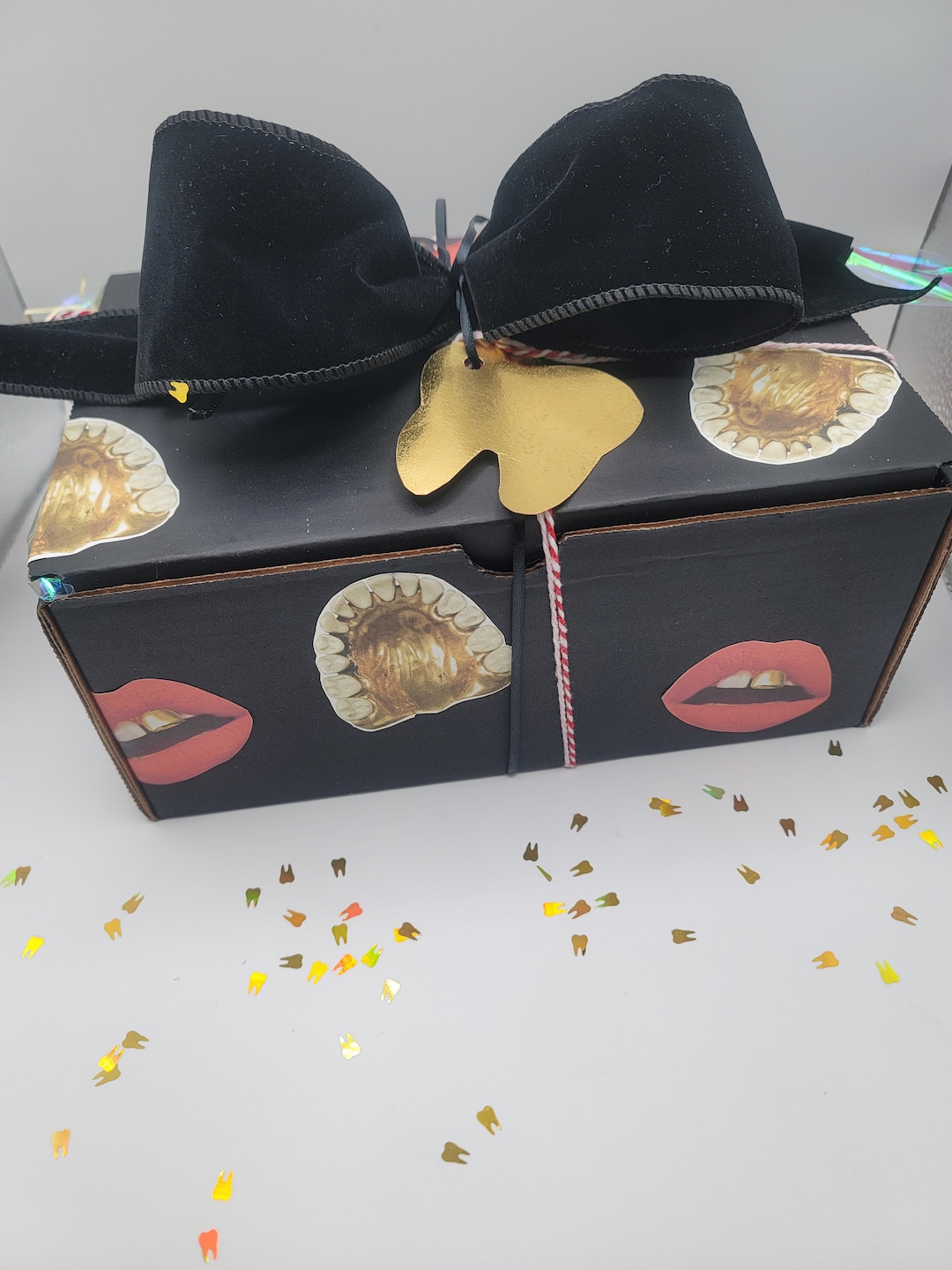 Wisdom Teeth Gift Box (black Version) - Etsy