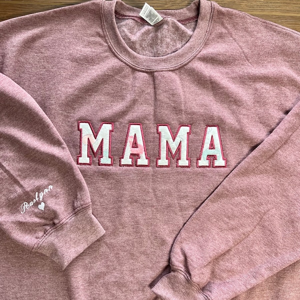 Custom Crew Neck Sweatshirt Applique - Etsy