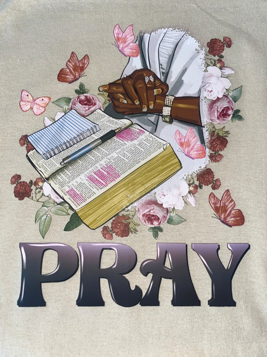PRAY Tshirt - Etsy