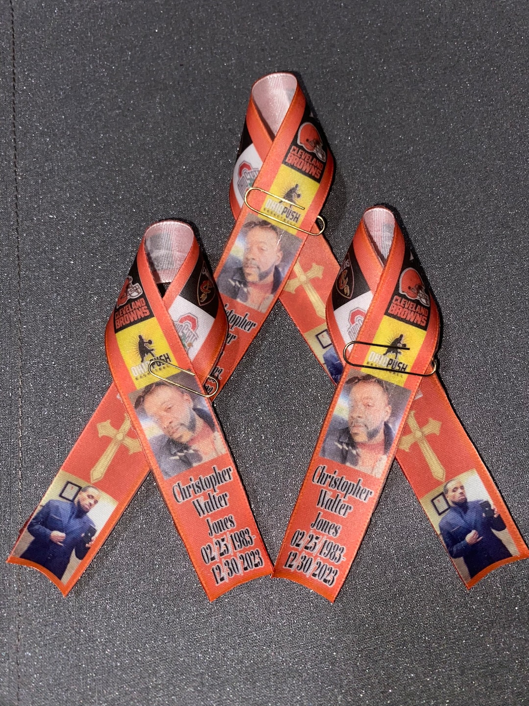 Custom Memorial Ribbons for Funeral Home-going Service - Etsy