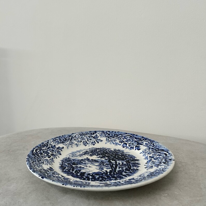 Ironstone Broadhurst the English Scene Display Plate - Etsy