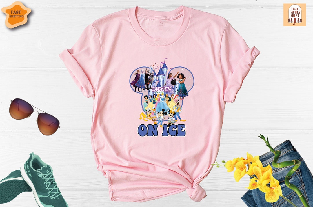 Princess on Ice Shirt, Girls Trip Shirts, Family Vacation Shirt, Magic ...