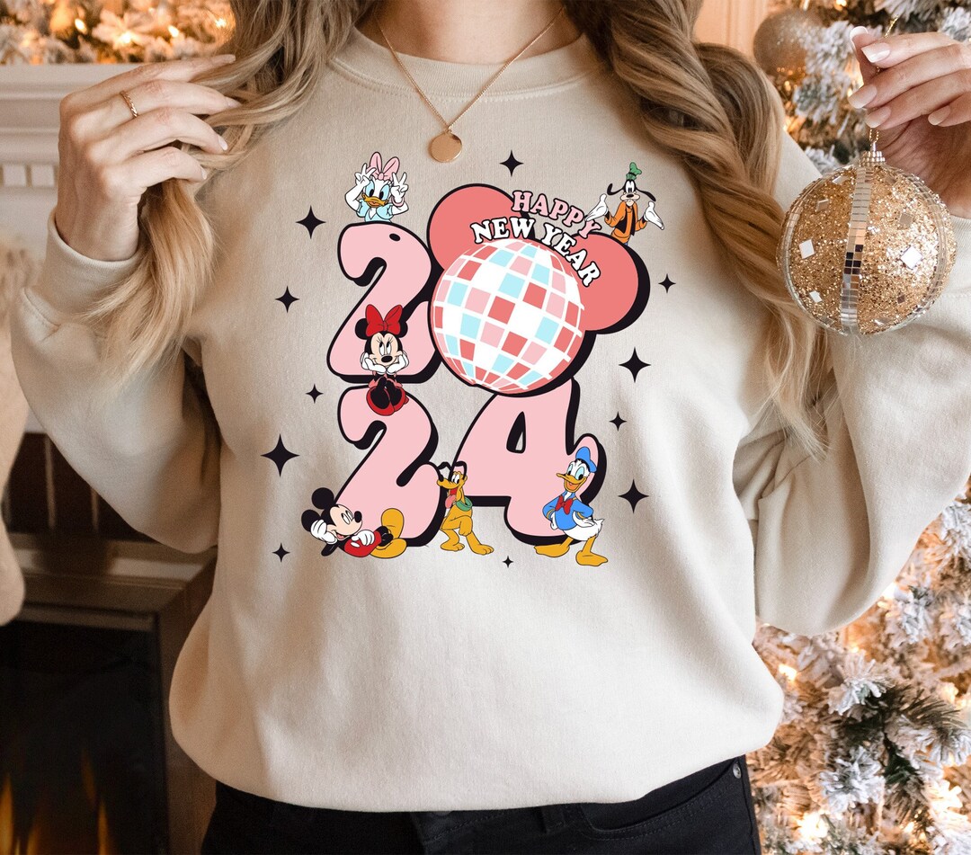 Disney New Year Sweatshirt, Mickey New Year Shirt, Minnie New Year ...