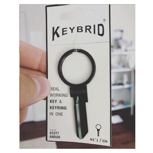 Key + Keyring in One! House Key Blank, Cool Minimalist Design for Home ...