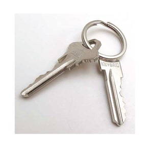 Key + Keyring in One! House Key Blank, Cool Minimalist Design for Home ...