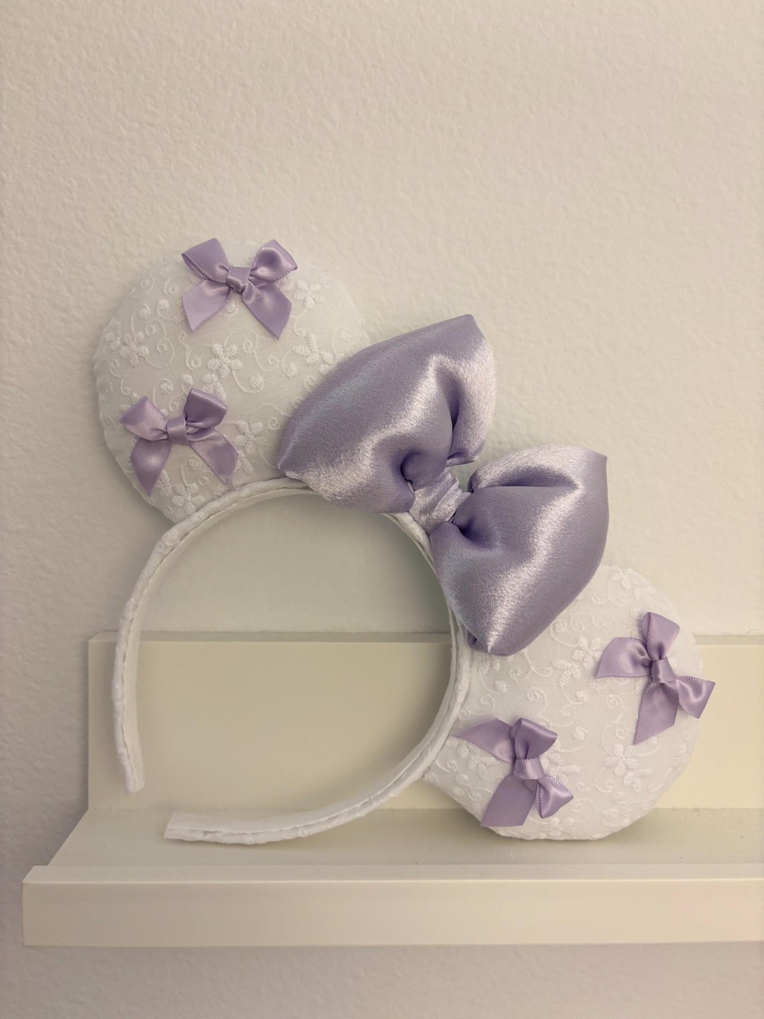 Coquette Bow Mouse Ears With Purple Bows - Etsy