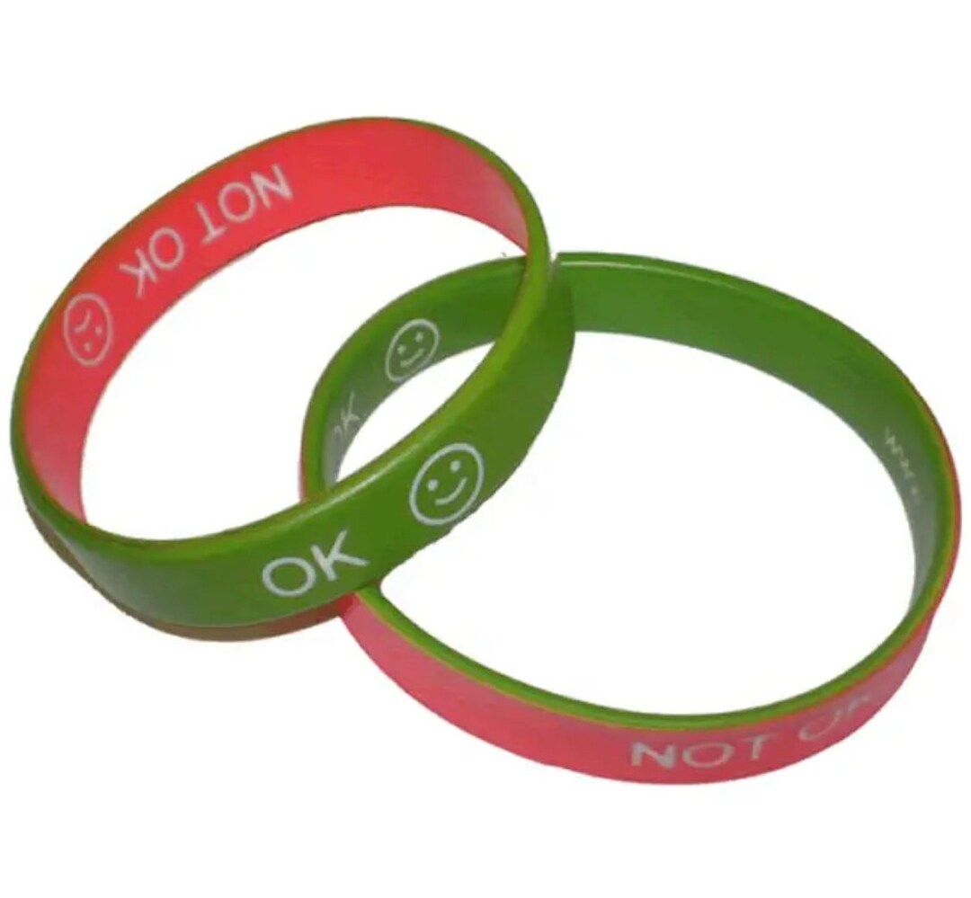 Autistic Reversible Wrist Mood Band Amazing Autism Communication ...