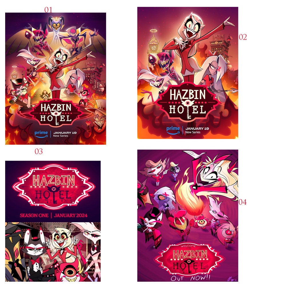 Hazbin Hotel 2024 Poster - Etsy Australia