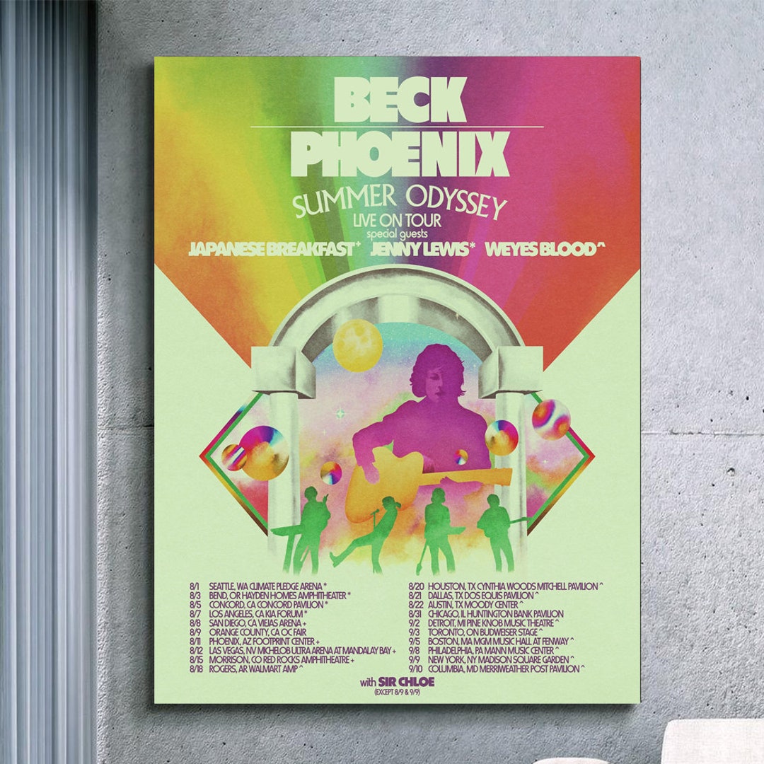 Beck Phoenix August 22 2023 Poster - Etsy
