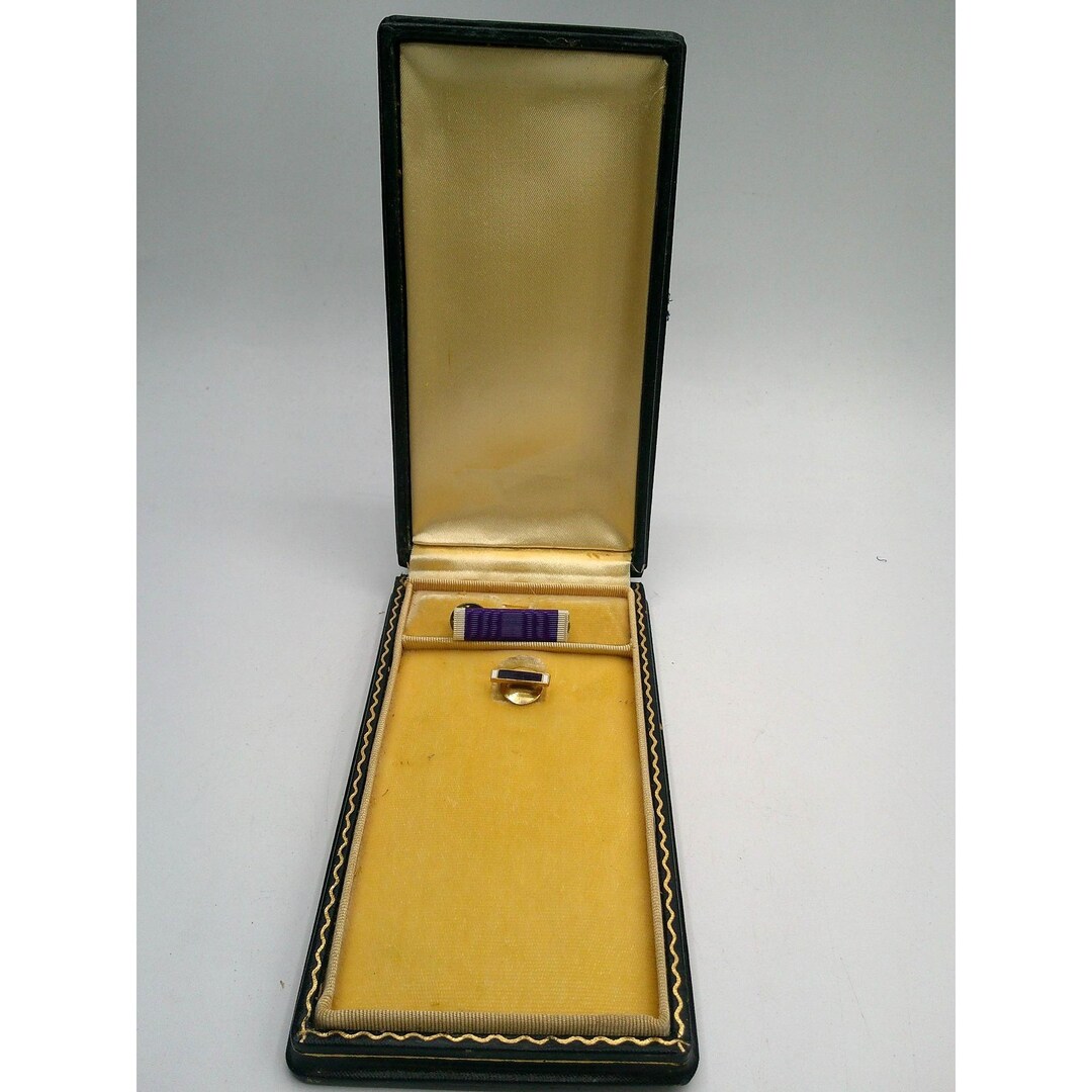 Vintage Purple Heart Medal Presentation Case D01 Q - Etsy