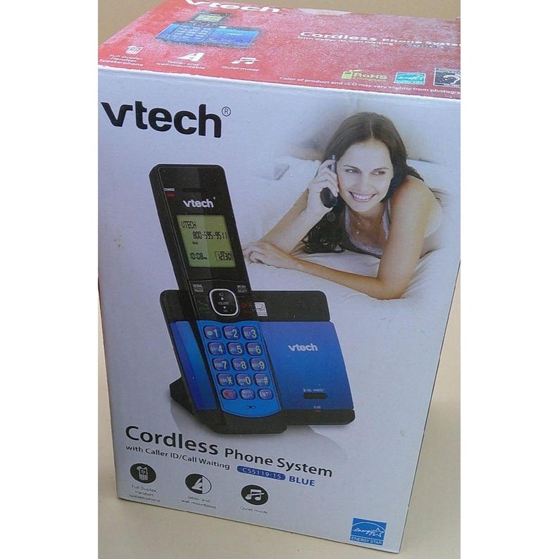 Vtech Cordless Phone Systems Combo With Digital Answering & Caller ID - Etsy