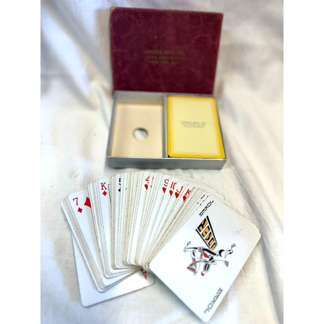 Vintage Congress Playing Cards in Original Box C305 O - Etsy
