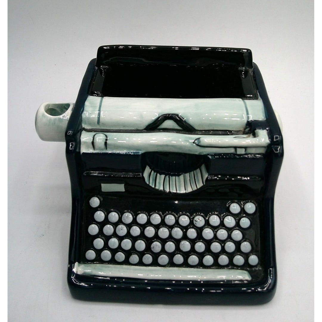 Desktop Typewriter Pencil Pen Post It Note Business Card Holder X12 B ...