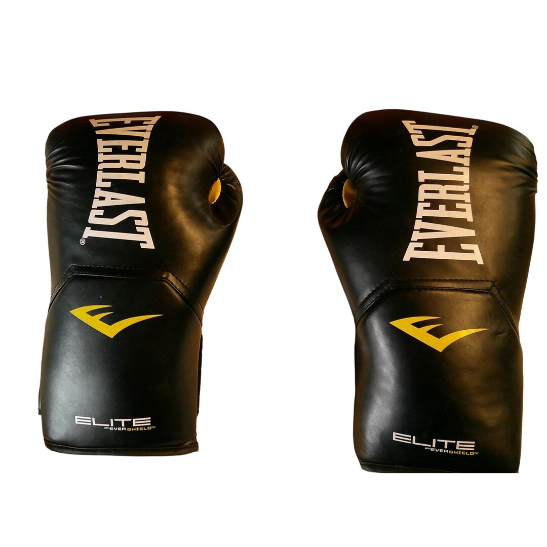 Everlast Elite Pro-style Boxing Gloves Training Gear D90 B - Etsy