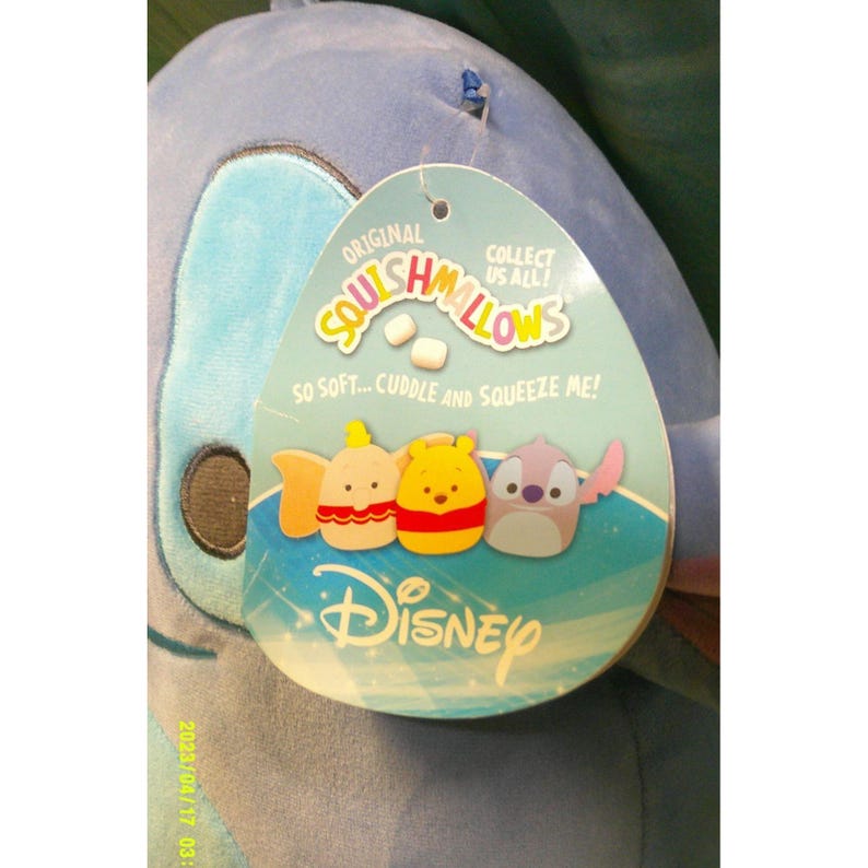 Disney Squishmallows Stitch Plush Toy Soft & Huggable 12 AB01 Ii - Etsy