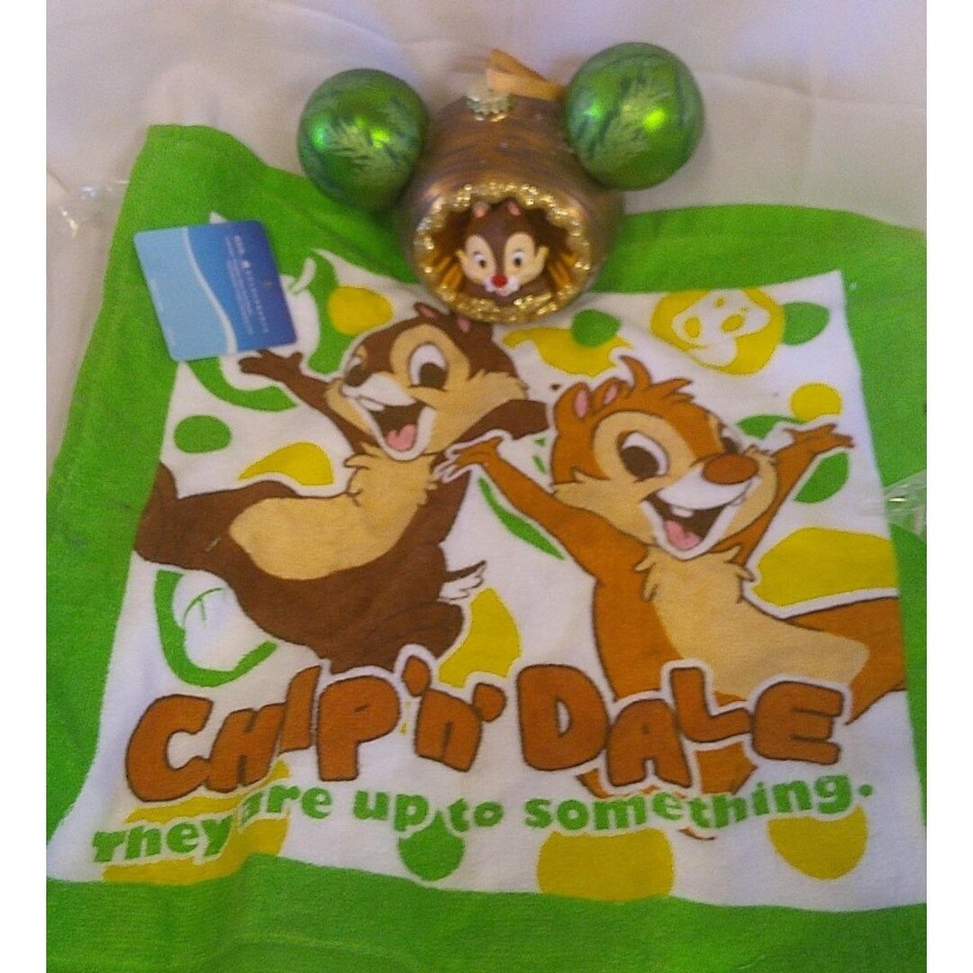 Disney Chip N Dale Towel & Ornament Set AT03 Kk - Etsy