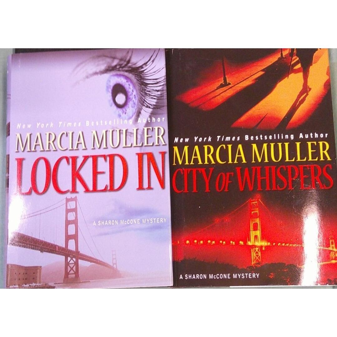 Marcia Muller Mystery Books- Locked in & City of Whispers • Sharon ...