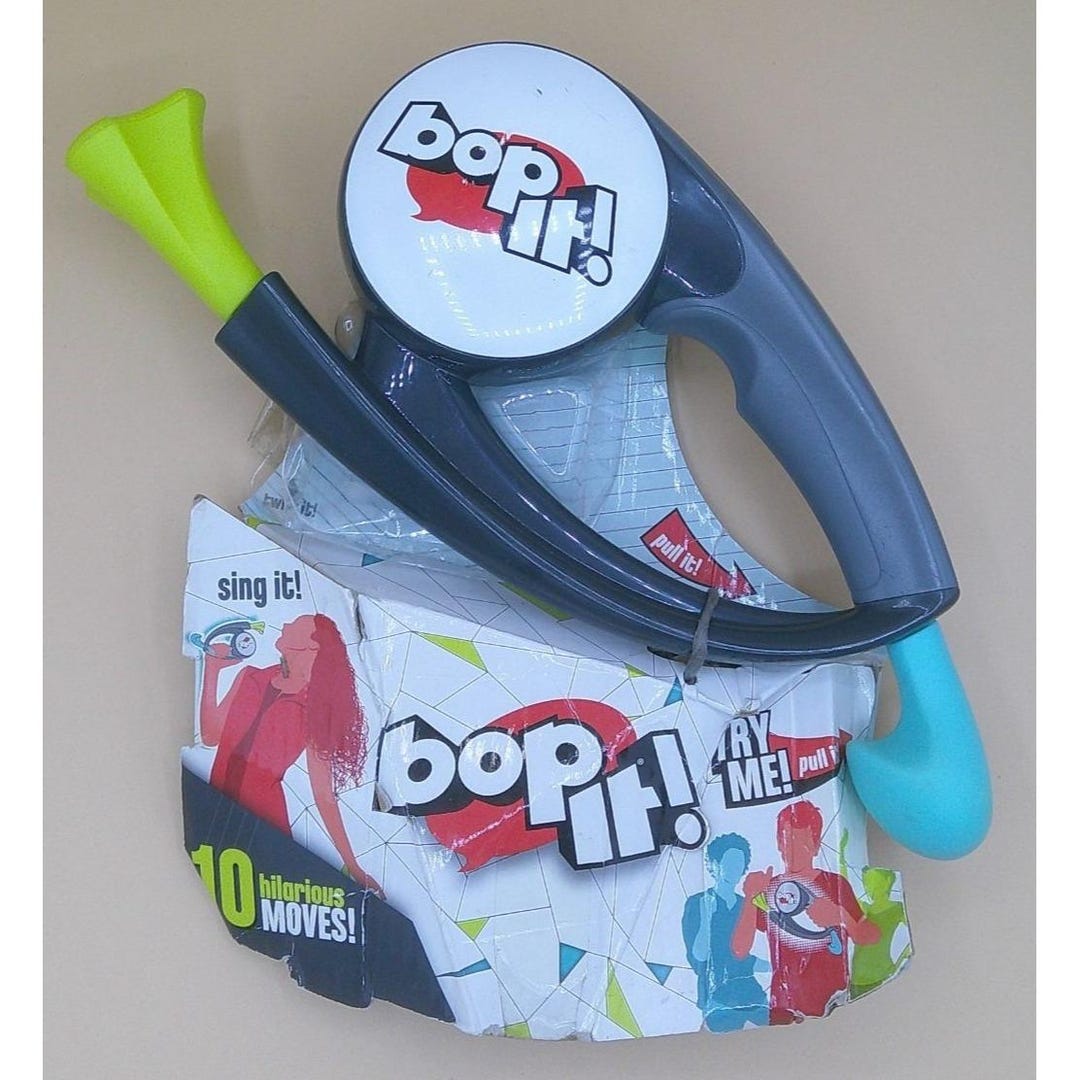 Vintage Bop It Electronic Game 10 Hilarious Moves Family Fun AB20 Ii - Etsy