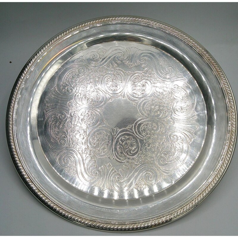 Antique Serving Tray - Etsy