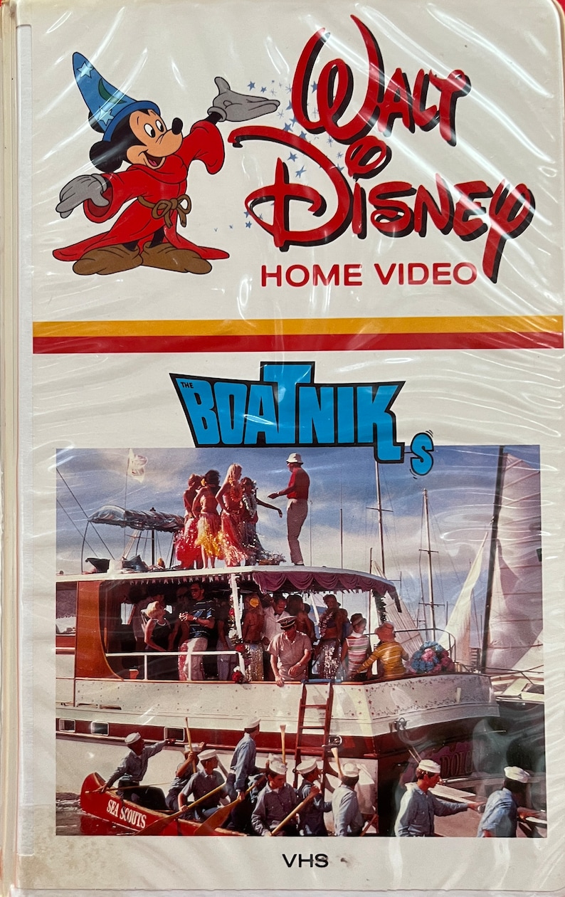 Walt Disney VHS Home Video Boatnik 1970 Film 125 VS NTSC - Etsy Australia