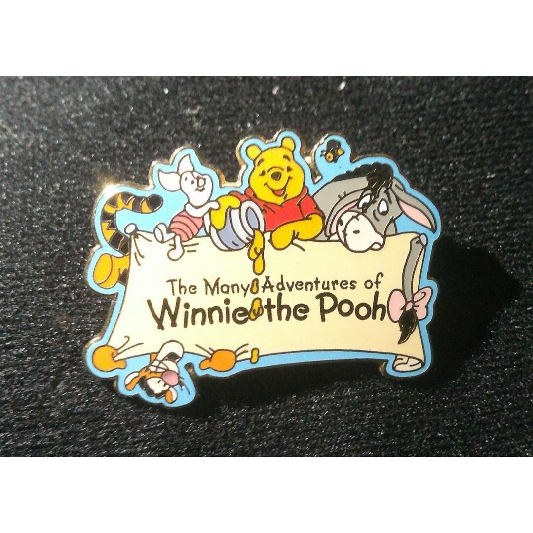 Disney Vintage the Many Adventures of Winnie the Pooh Trading Pin JKD02 ...