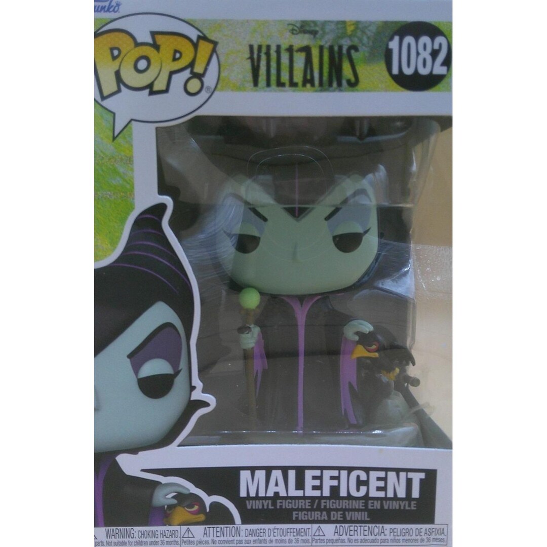 Disney Funko Pop Villains Maleficent Vinyl Figure 1082 Collector AB32 ...