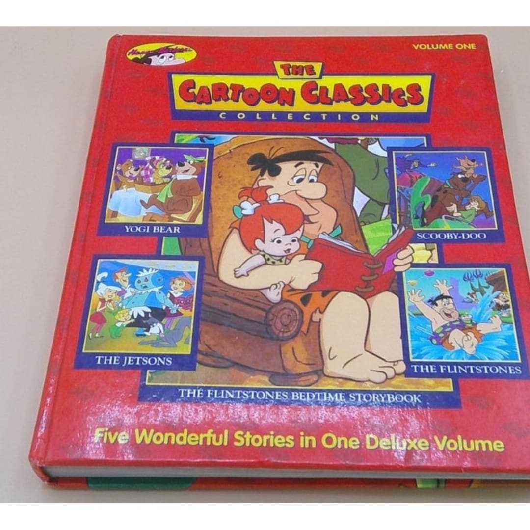 The Cartoon Classics Collection Vol. 1 Book * Flinstone * Scooby Doo ...