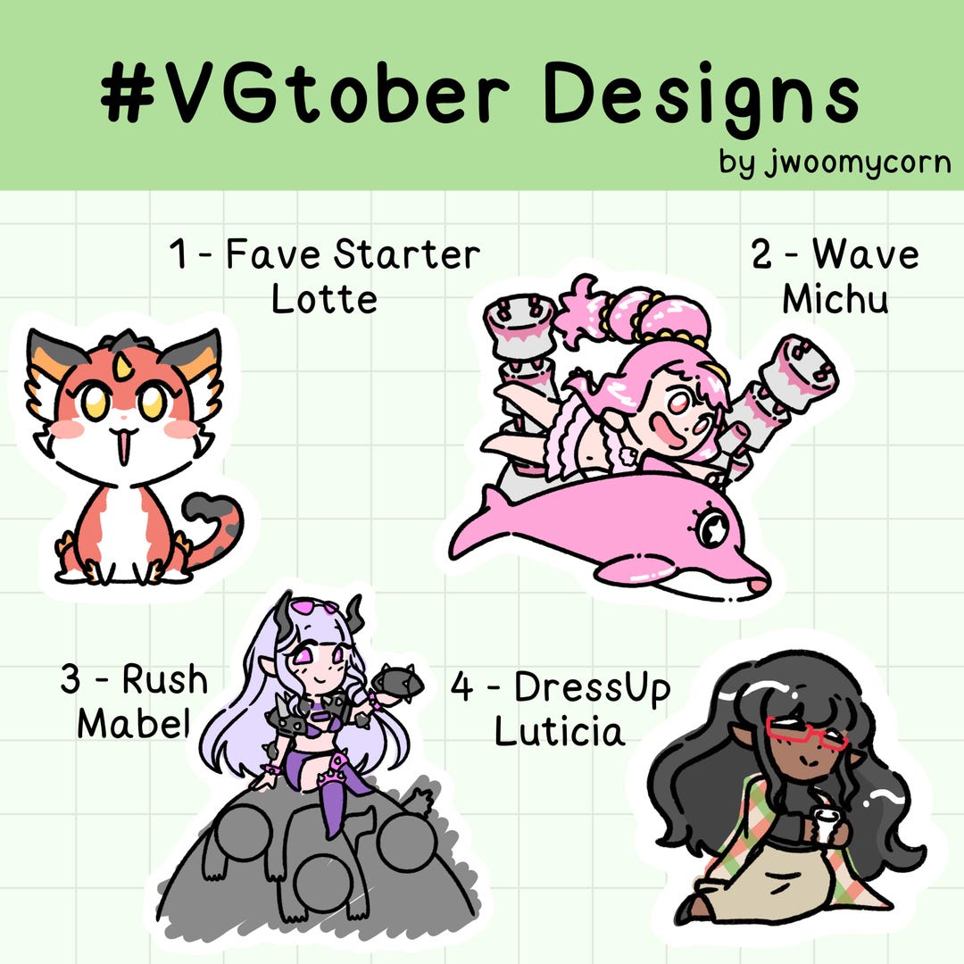 Cardfight!! Vanguard - Vgtober 2024 Stickers - Etsy