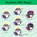 Cardfight!! Vanguard - Stoicheia Unit Stickers - Etsy