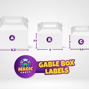 Pokemon Gable Box Label Printable Party Treats Editable Template Party ...