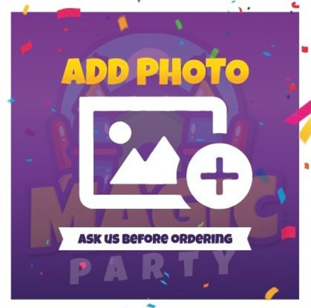 Add a PICTURE to Your Design! (please Ask Us Before Ordering) - Etsy