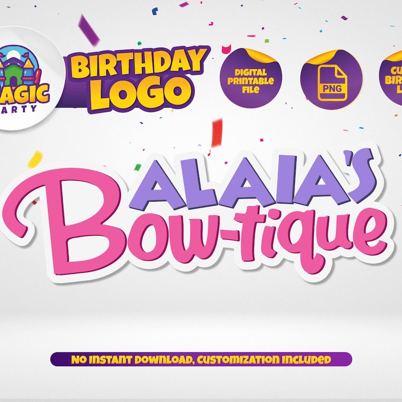Bowtique Party - Etsy