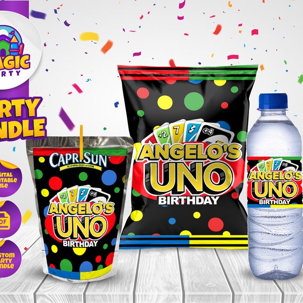 Uno Birthday Party - Etsy
