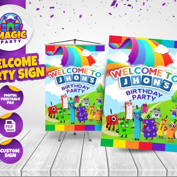 Numberblocks Poster - Etsy