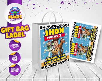 Labels for Toy Story Birthday Party Toy Story Gable Box Label Toy Story ...