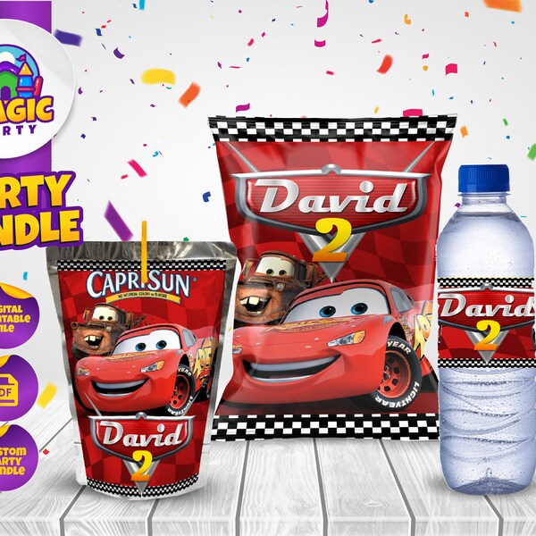 Cars 3 Birthday Party Decor - Etsy