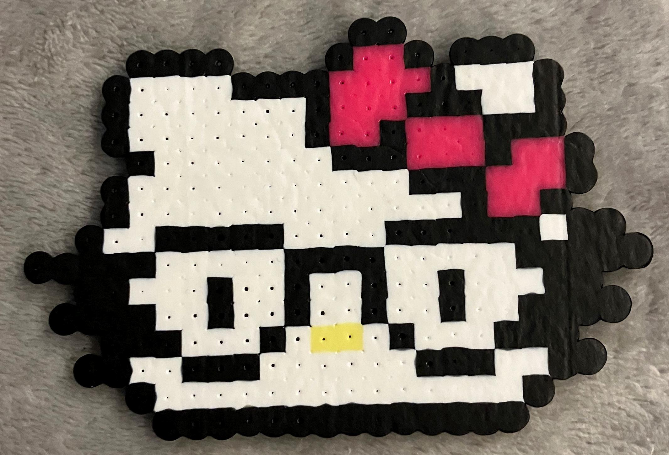 Perler Bead Art lg Sanrio Hello Kitty Kuromi My Melody Pokemon Snorlax ...