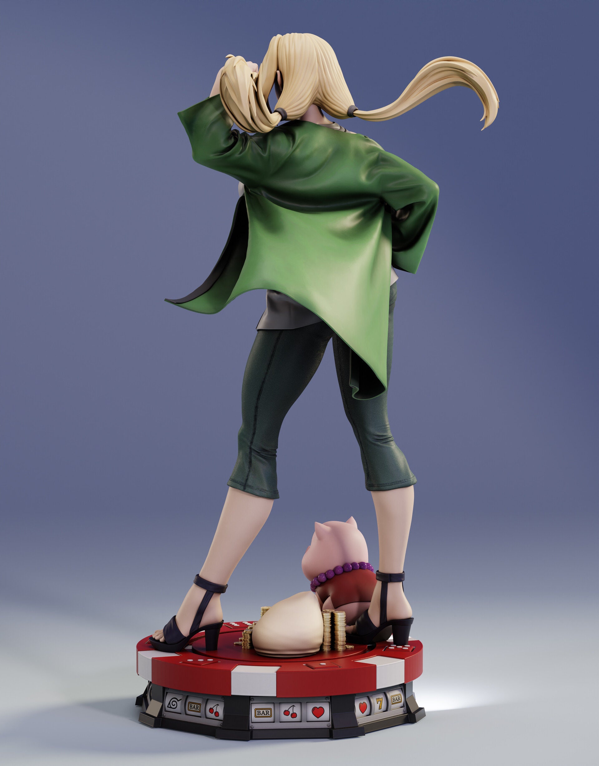 Anime Ninja Girl , Figure Statue, STL 3D File - Etsy