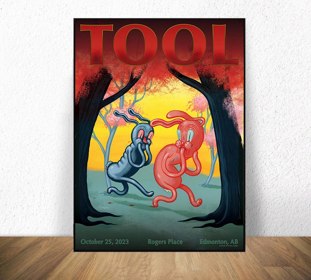 Tool Band October 25 2023 Rogers Place Edmonton AB Poster - Etsy