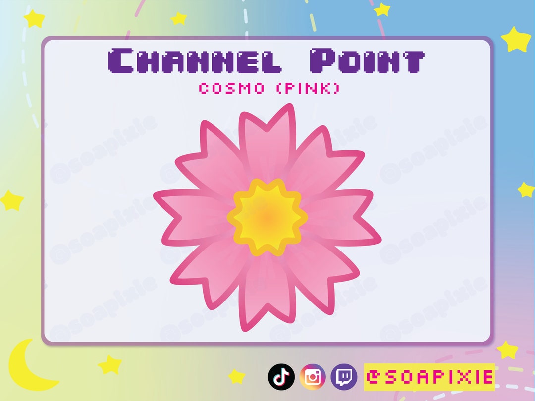Pink Cosmo Channel Point | Twitch Streamer Asset | Redeem | Loyalty ...