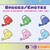 Y2K Heart Ripple Tablet Wallpaper Set Ios/android Aesthetic Lock Screen ...