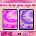 Y2K Heart Bloom Tablet Wallpaper Set | Ios/android | Aesthetic Lock ...