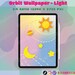 Pastel Space Orbit Tablet Wallpaper Light Mode iPad Surface Slate Ios ...