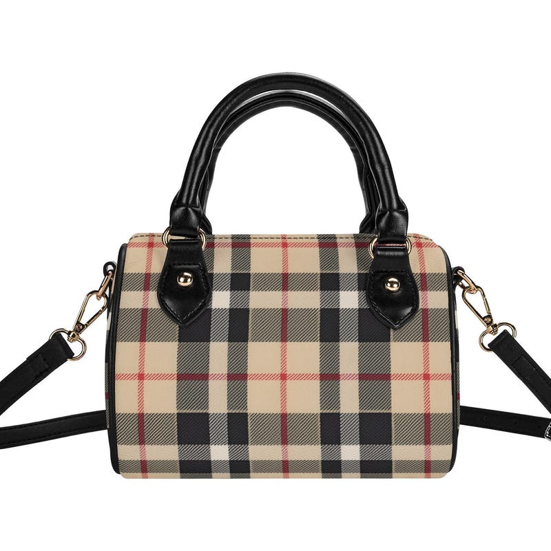 Plaid Handbags - Etsy