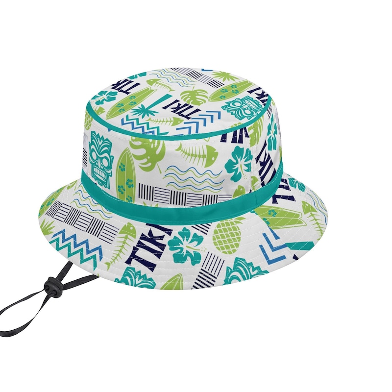 Tiki Straw Hat - Etsy